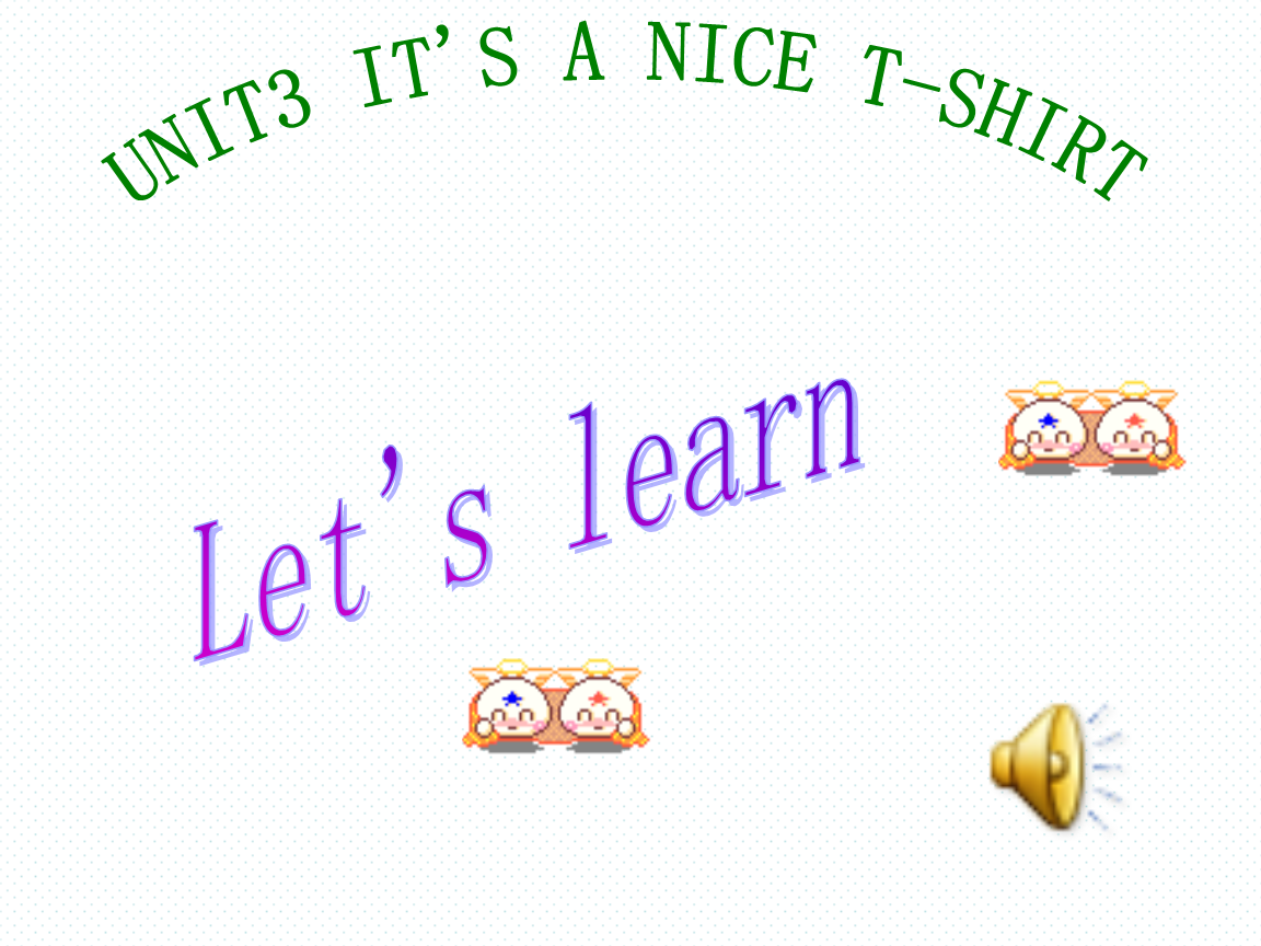 二年级上册英语课件-Unit3 Its a nice T-shirt（3）%7C广州版（一起）.ppt